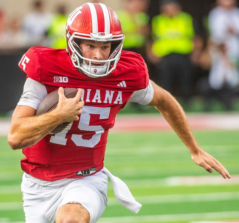 Indiana football's Fernando Mendoza draws 'HeisMendoza' chants from IU ...