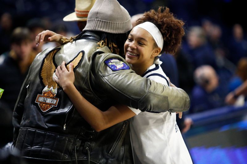 Hannah Hidalgo sets Notre Dame women's basketball single-game scoring ...