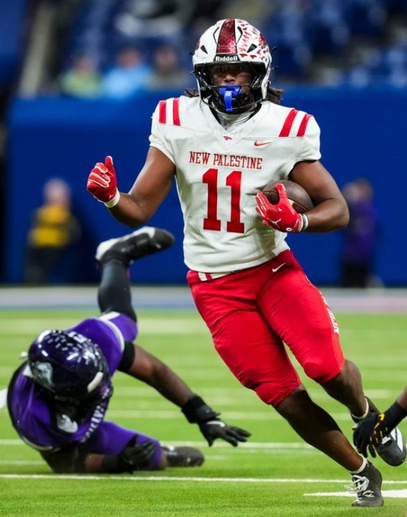 'Make an impact early.' New Palestine tight end Mason Oglesby commits ...