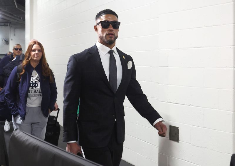 Notre Dame head coach makes diplomatic national championship pick ...