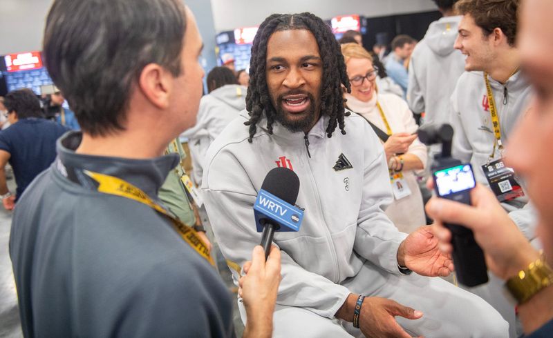 Indiana football WR Omar Cooper Jr. entering 2026 NFL Draft