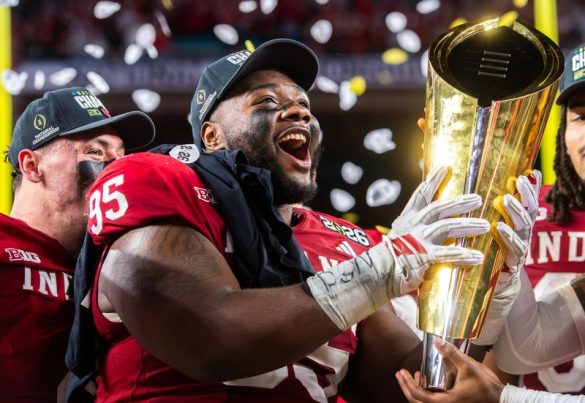 Miami's Mark Fletcher Jr. sucker punches Indiana football's Tyrique Tucker