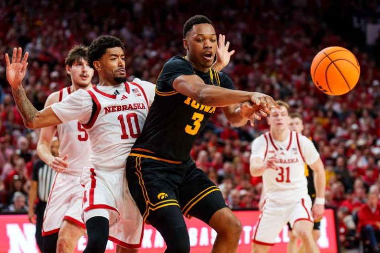 What channel is Nebraska-Iowa game today? March Madness 2026 Sweet 16 ...
