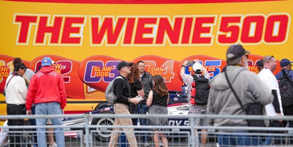 Boos rain down as New York Dog wins second Wienie 500 during Carb Day