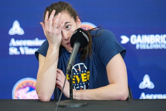 Caitlin Clark explains why she was a late scratch due to a back injury ...