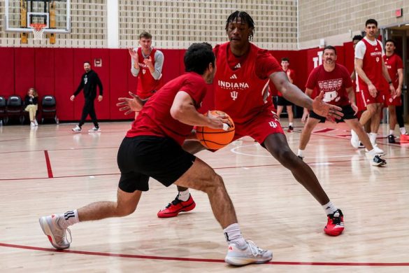 Indiana basketball practice observations on Burton, Sherrell and more