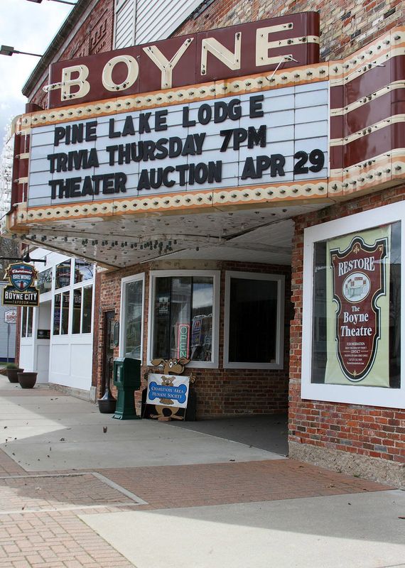 Will the show go on? Historic Boyne Theater up for sale