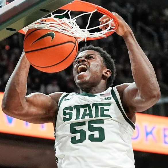 Coen Carr reaches new heights in recent video from Michigan State ...