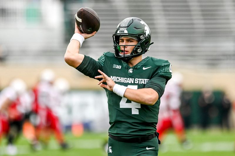 Former MSU QB Sam Leavitt reportedly receiving interest from Big Ten ...