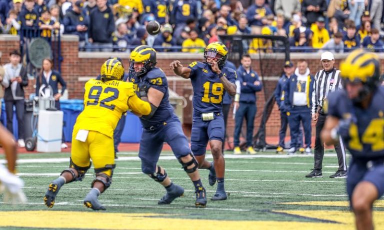 PFF's Wasserman praises Michigan QB Bryce Underwood's elite arm, build ...