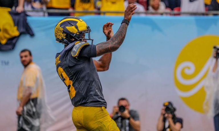 Michigan football wideout Fredrick Moore leaves program after limited ...