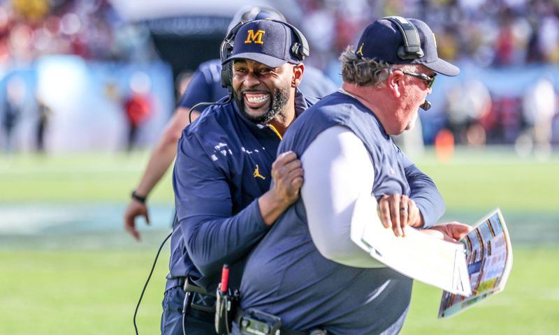 Michigan football's 2026 recruiting class soars to top 12 with 5 ...