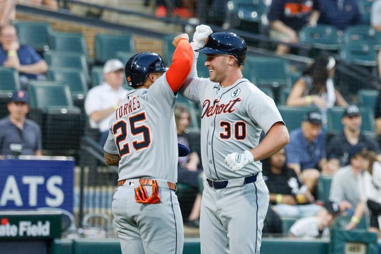 Who returns first to Detroit Tigers? Kerry Carpenter or Gleyber Torres