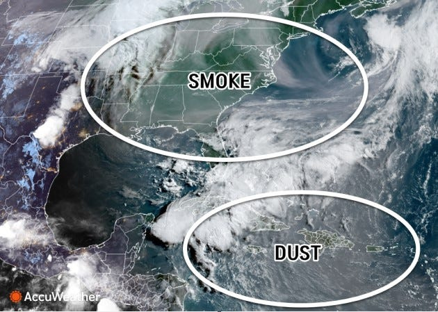 How wind-blown sand from Africa could affect the US. Is it a haboob?