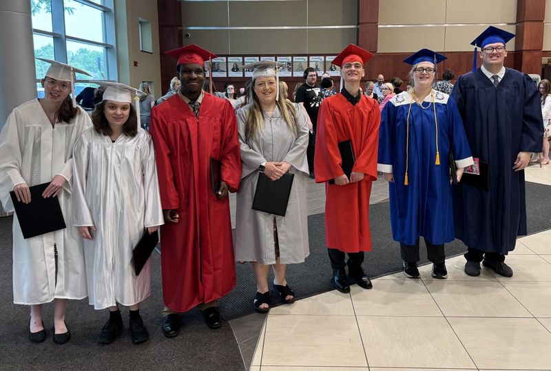 Seven graduate in Monroe's Project SEARCH Class of 2025