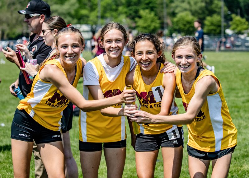 Going the distance! Meads Mill girls track and field wins Mid-Michigan MEGASTAR meet