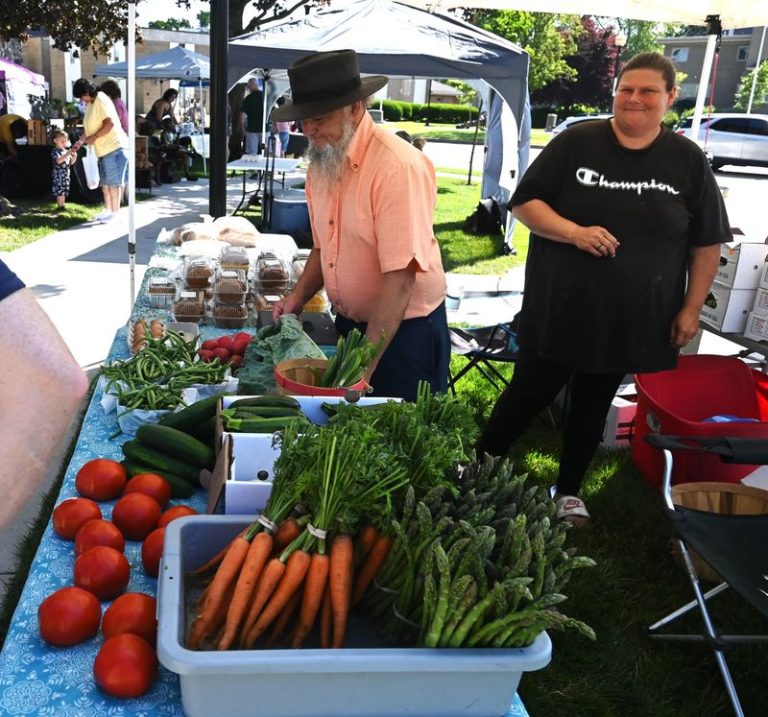 Coldwater's Farmers' Market opened Saturday for 14-week season