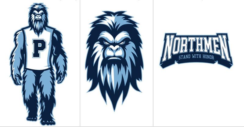 Petoskey schools get final logo designs for Northmen character, pending ...