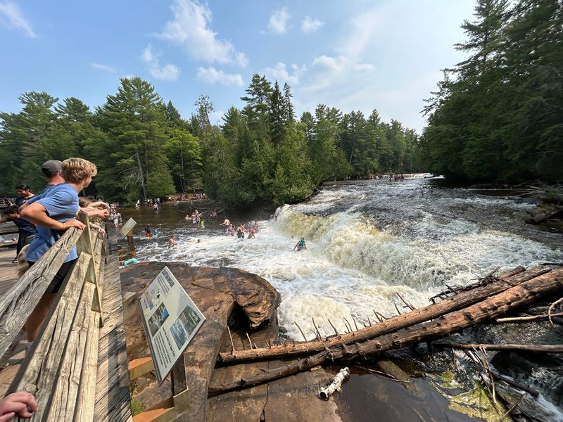Northern Michigan summer fun: Drop into Tahquamenon Falls State Park ...