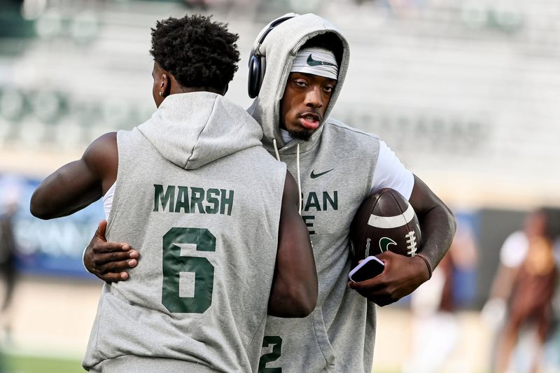 Aidan Chiles, Nick Marsh 'cool now,' but spat shows Michigan State ...