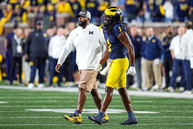 Where is Jaishawn Barham? Why Michigan LB is suspended for first half ...