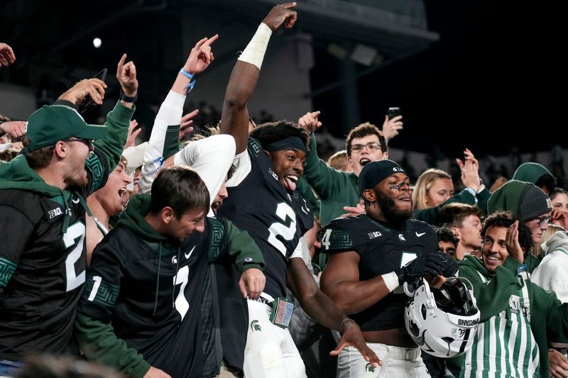 Relive the game winning plays from Michigan State football's 2OT ...