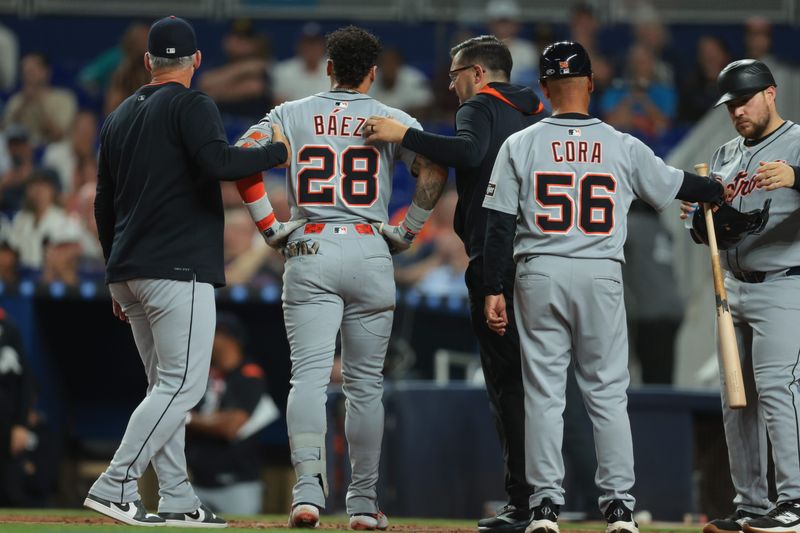 Javier Baez update for Detroit Tigers: 'It’s getting purple now, but it ...