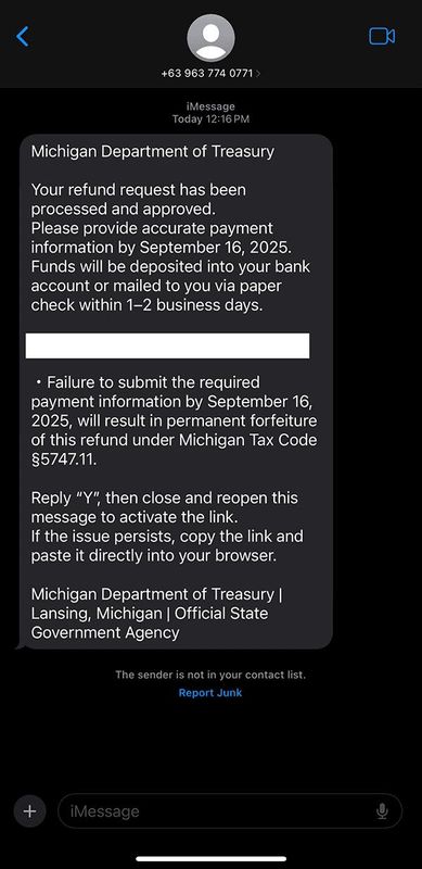 No, you don't have a refund coming. Why the Treasury says you're being ...