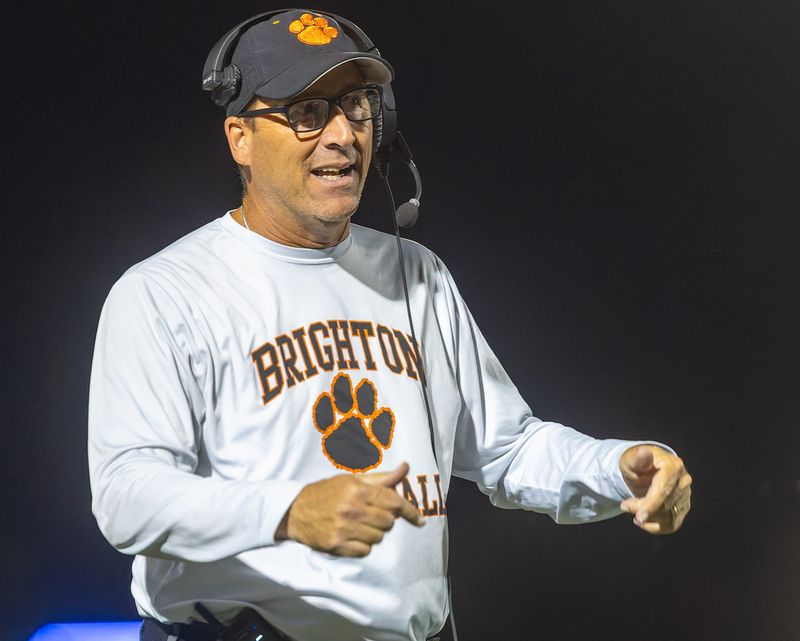 Brighton's Brian Lemons chosen to state football coaches' Hall of Fame