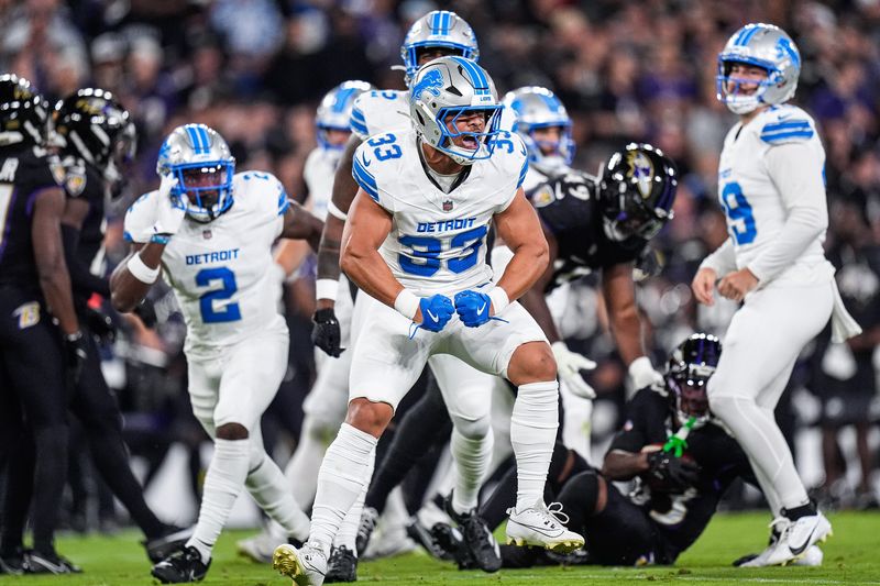 Detroit Lions RB Sione Vaki downgraded to out on Monday Night Football ...