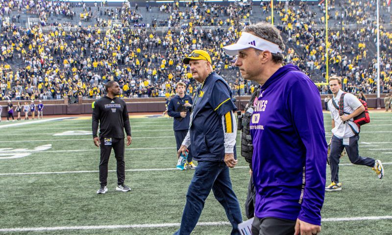 UW head coach Jedd Fisch praises Wolverines’ physical play after ...