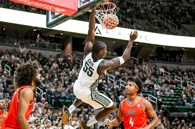 Michigan State men's basketball beats Bowling Green in exhibition ...
