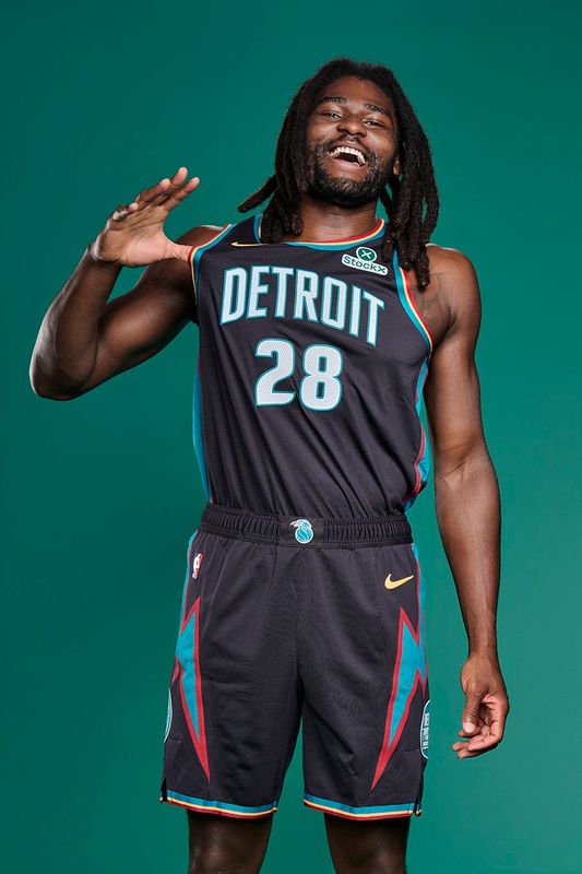 Detroit Pistons' City Edition uniform remixes teal with signature ...