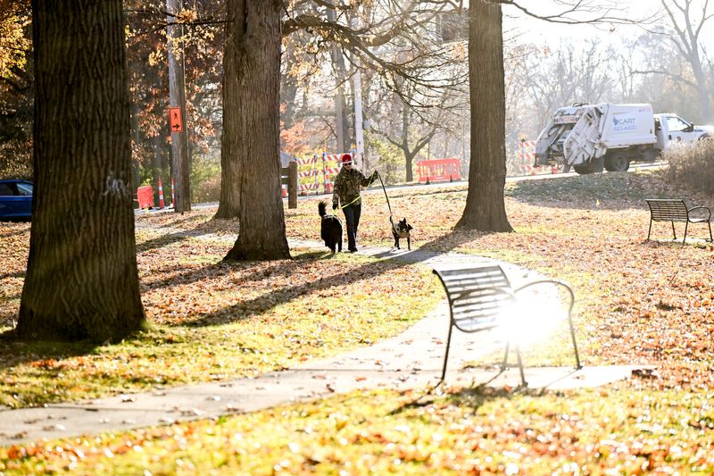 A Walk in the Park: Trager Park has Lansing River Trail and Red Cedar ...