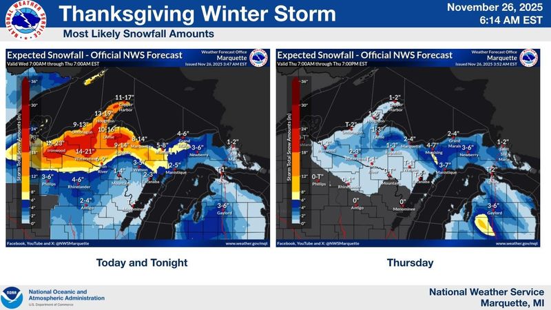 Michigan in bullseye of winter storm. See the warnings, advisories
