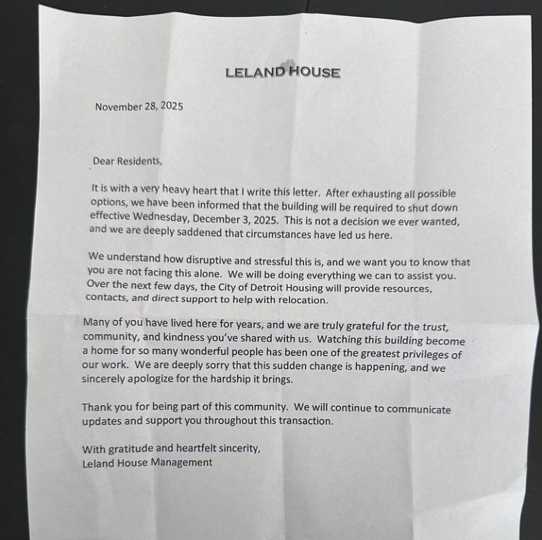 Leland House residents face power shutoff, possible relocation
