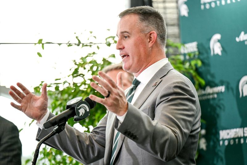 Michigan State football transfer portal visit tracker