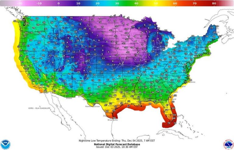 Arctic air to hit Michigan with single-digit temps. These maps show where