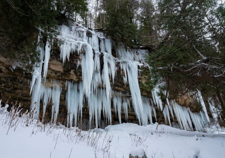 Winter ice caves are forming. Where to see them in Michigan