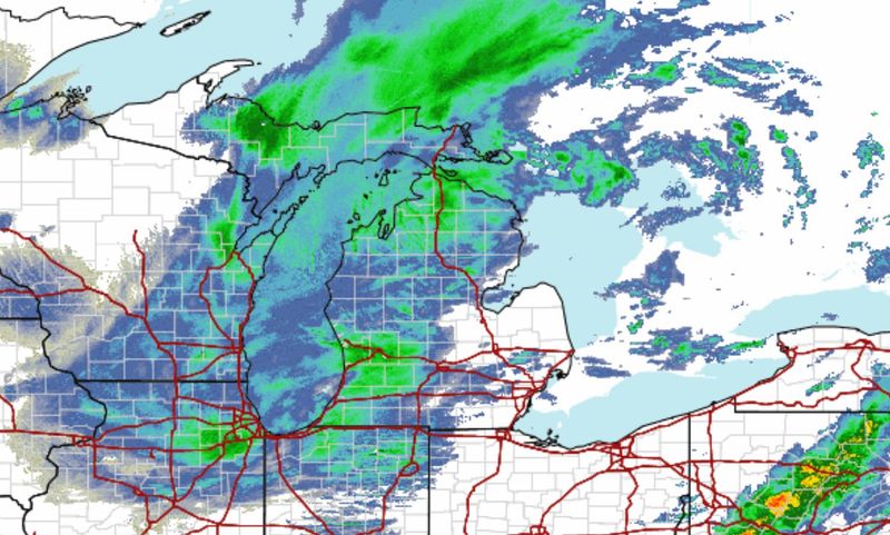 Southeast Michigan under a high wind warning: See latest weather radar ...