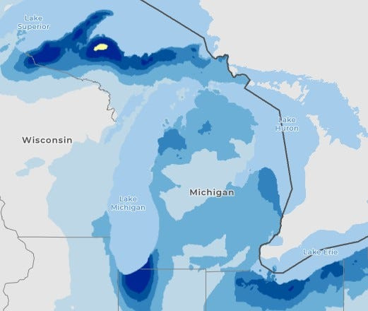 Snow-rain mix expected this week in Michigan under sharp temperatures
