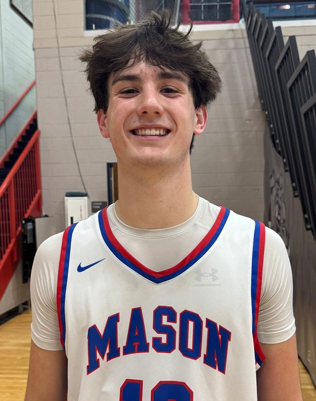 Boys basketball roundup: Mason claims share of CAAC Red title, Sexton ...