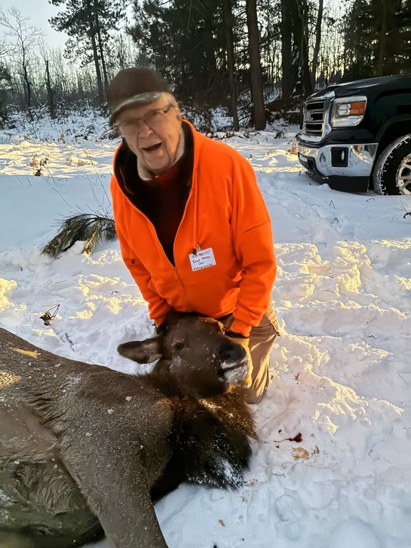 Michigan elk harvest numbers. How many animals were taken in 2025