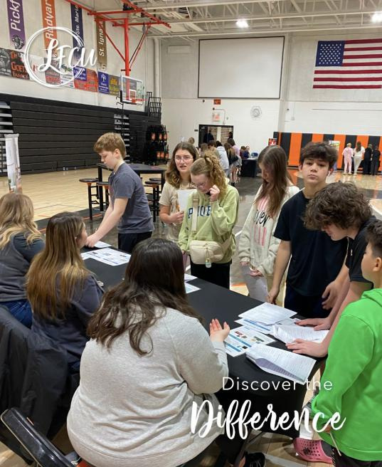 Limestone FCU, Rudyard schools host Middle School Financial Reality Fair