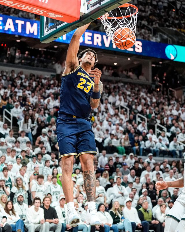 Michigan basketball fights off epic Michigan State rally for 83-71 win
