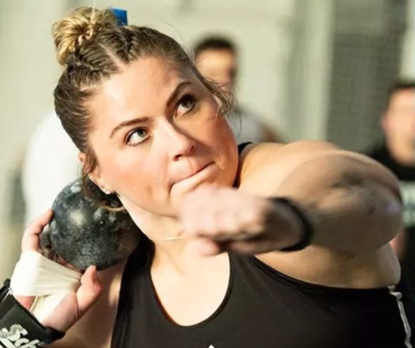 GVSU's Erika Beistle building on NCAA shot put record with title ...