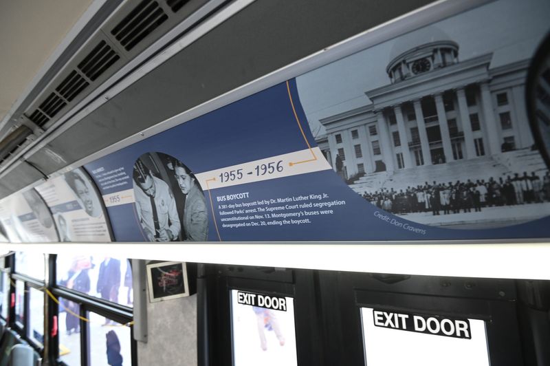 CATA unveils Rosa Parks Tribute Bus to mark anniversary of Montgomery ...