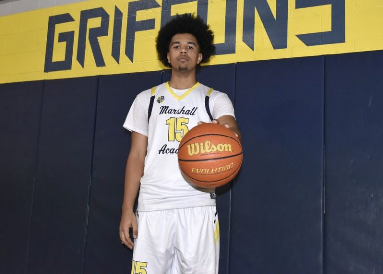 Tiny Marshall Academy has big-time player in 1,000-point scorer Delray ...