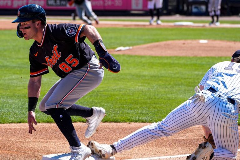 Kevin McGonigle stats, highlights in Tigers game today vs Yankees