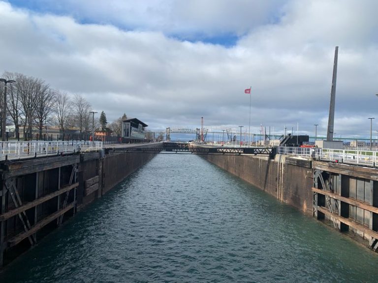 Ice starts to cover Great Lakes. Here's when Soo Locks will close